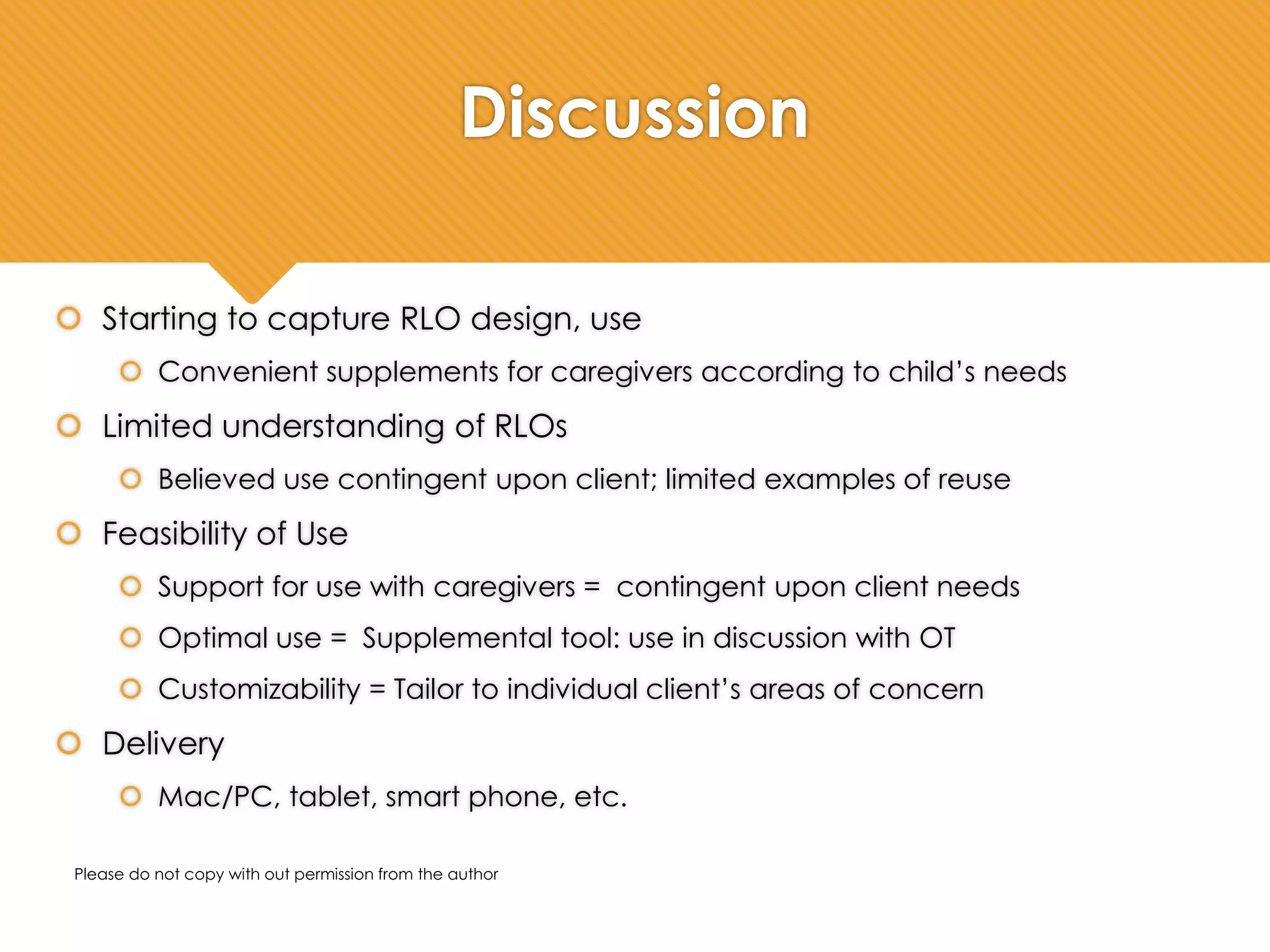 Reusable Learning Objects Related To Sensory Processing Ppt