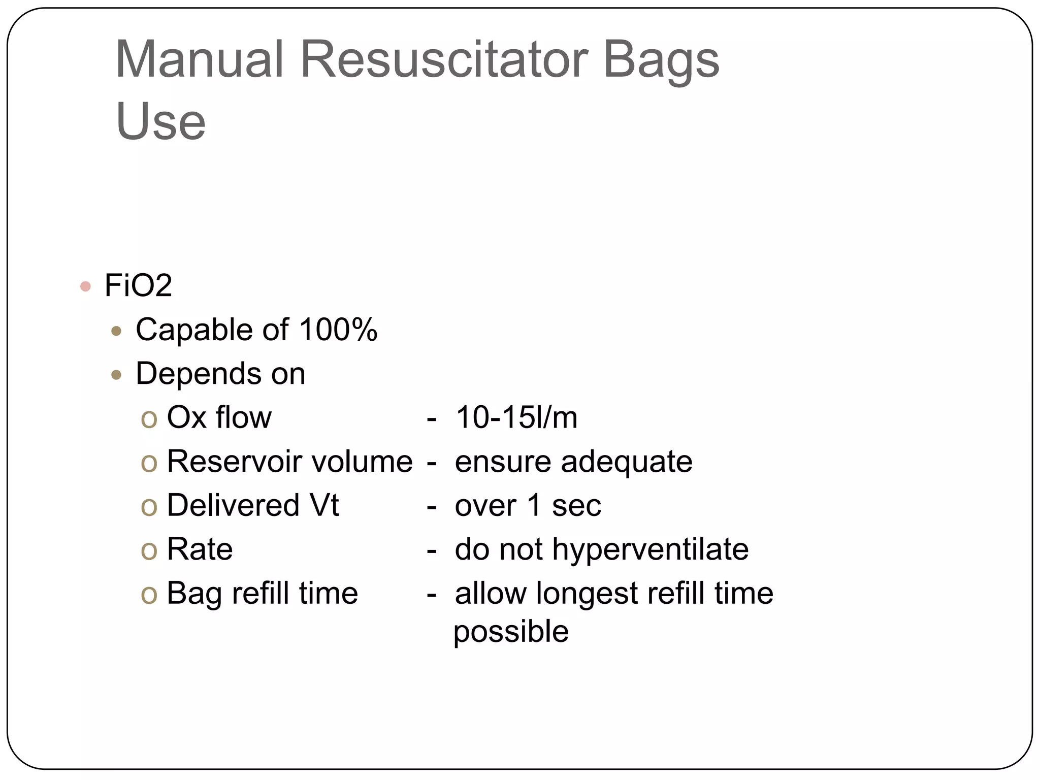 Reusable resuscitator | PPTX