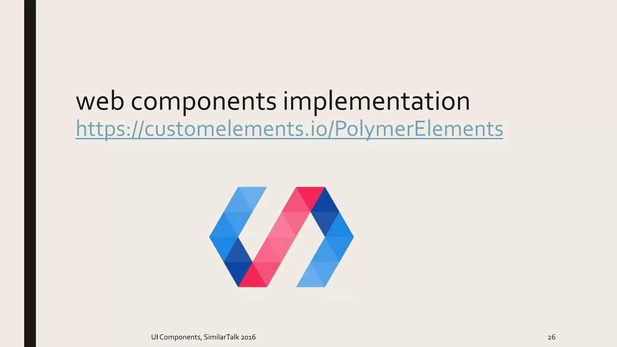 Reusable ui components | PPT Reusable ui components | PPT
