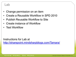 Create a Reusable Workflow | PPTX