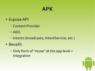Android: Reuse Models | PPT