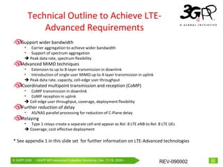 LTE and LTE Advanced Introduction | PPT
