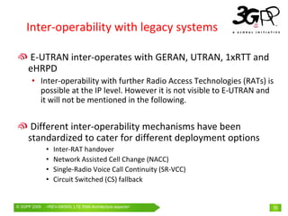 Lte Ran Architecture Aspects | PDF | Computer Networking | Computing