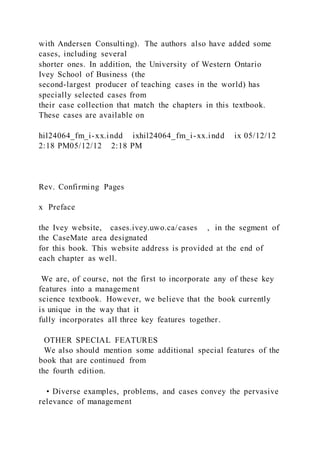 Rev. confirming pages introduction to management | DOCX