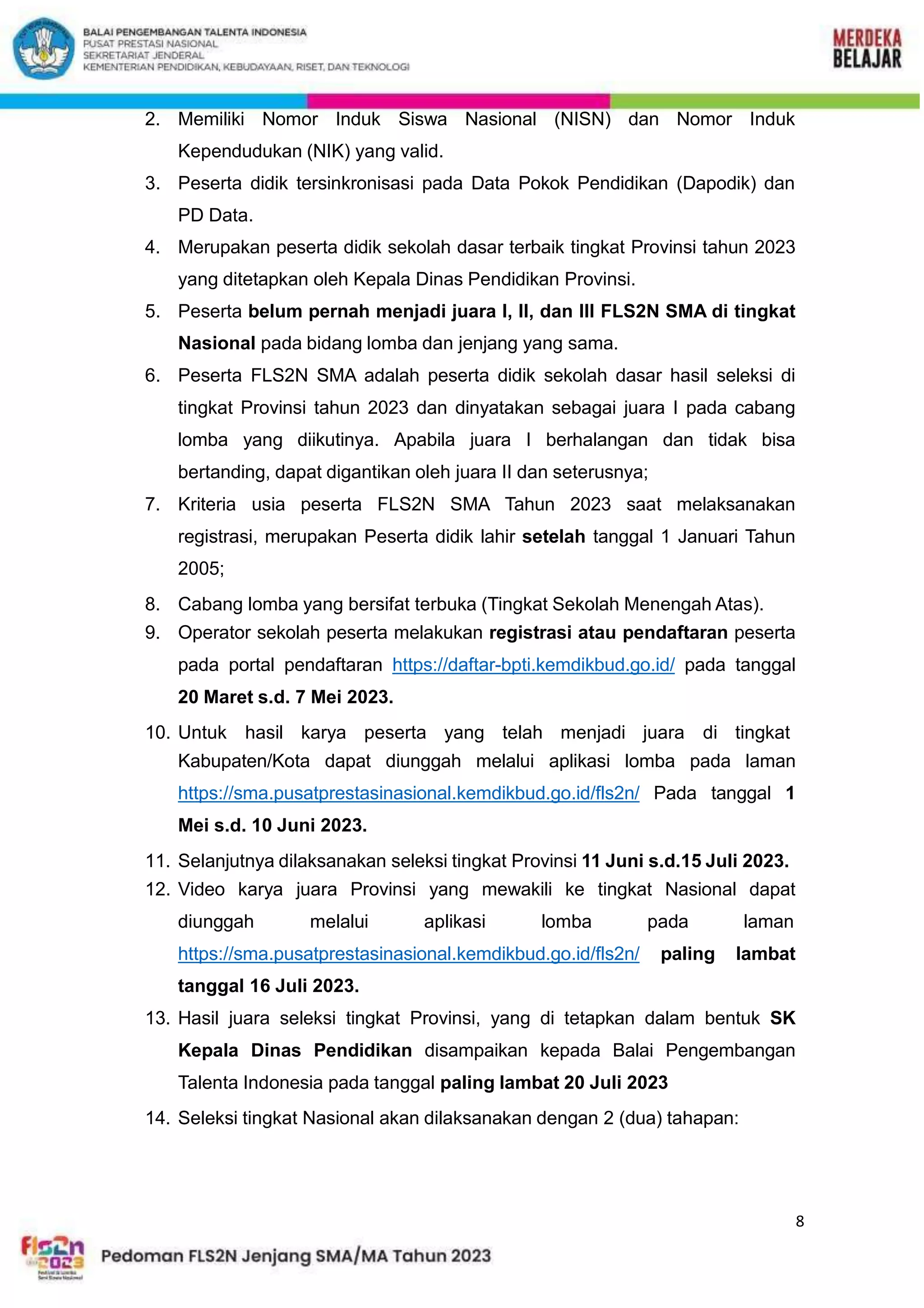 Rev. 2 Pedoman FLS2N SMA Tahun 2023 (1).pptx