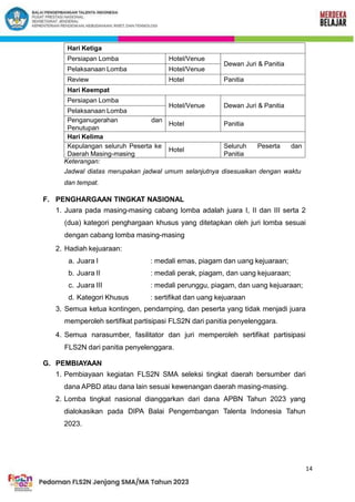Rev. 2 Pedoman FLS2N SMA Tahun 2023 (1).pptx