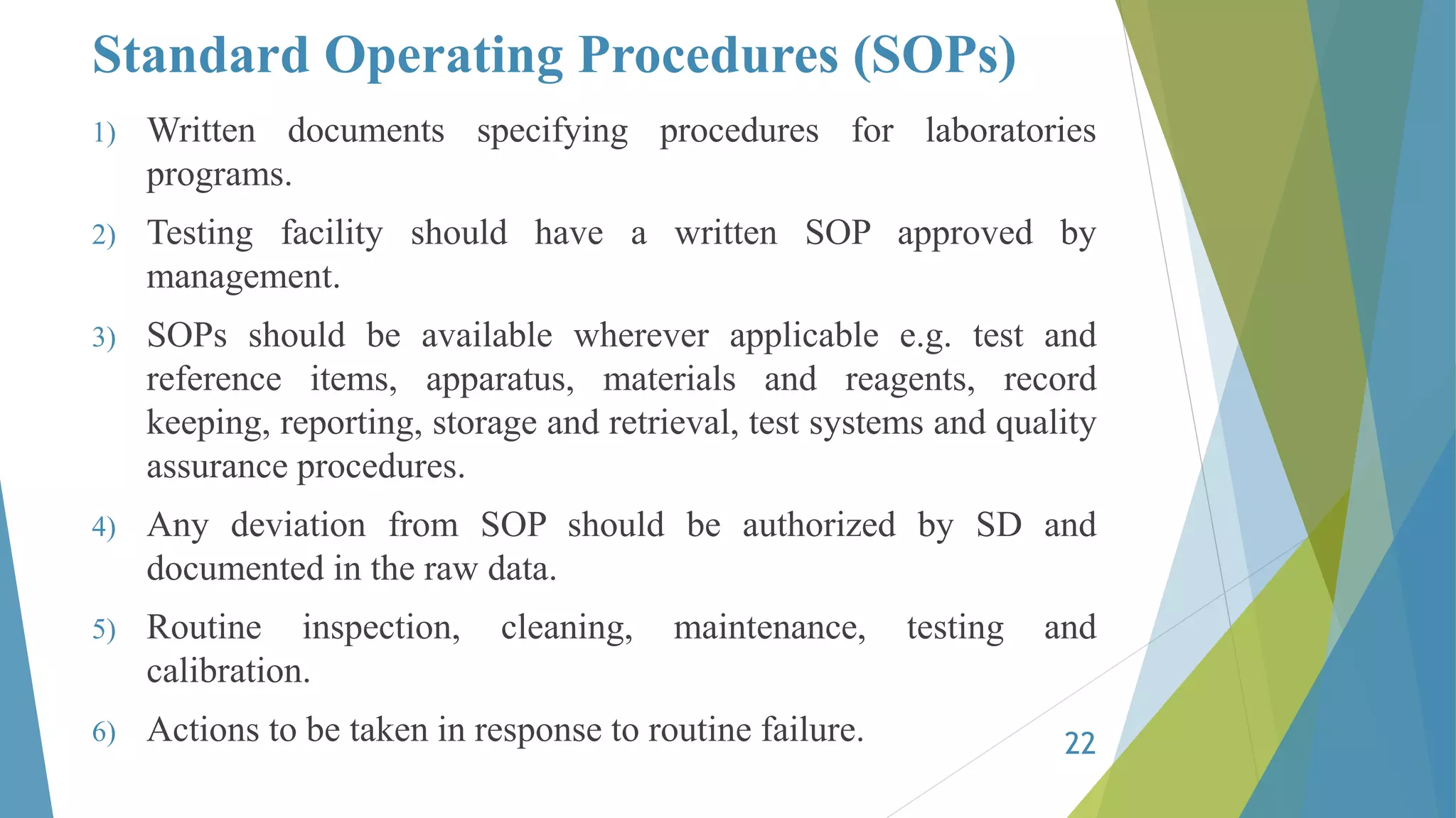GOOD LABORATORY PRACTICES | PPTX