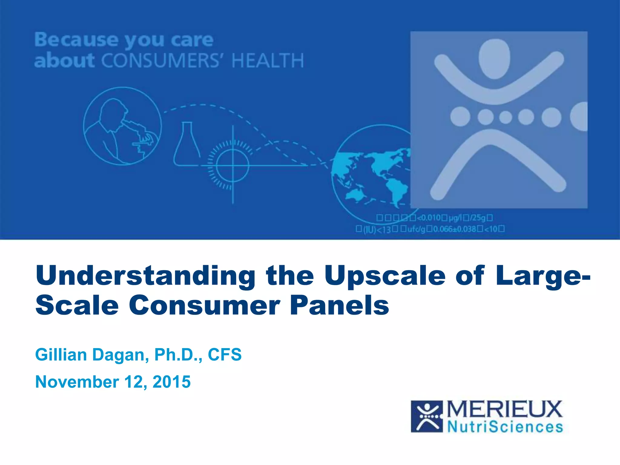 Understanding the Upscale of Large-Scale Consumer Panels | PPT