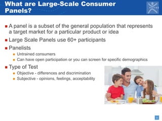 Understanding the Upscale of Large-Scale Consumer Panels | PPTX