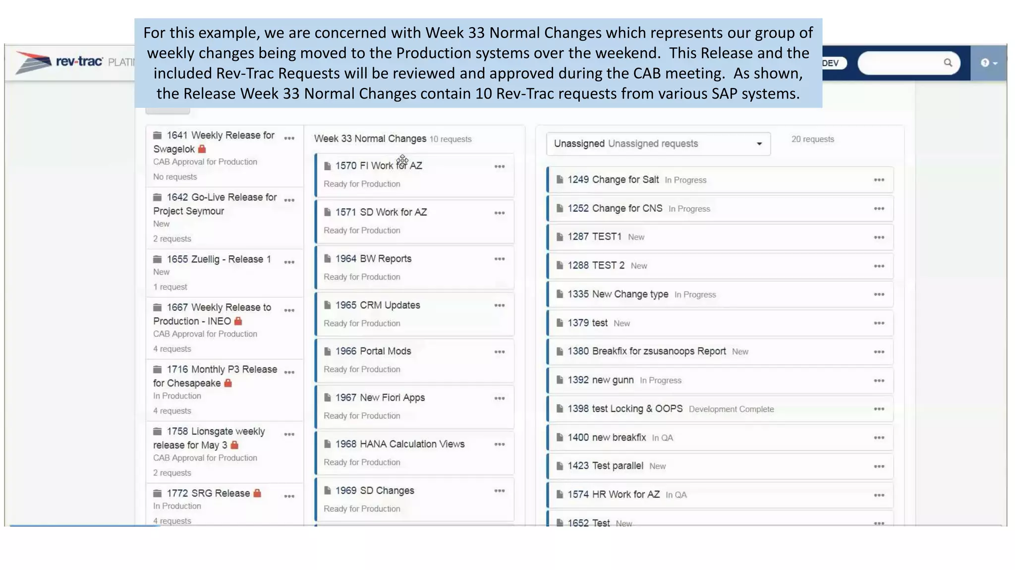 SAP Release Management Auotmation | PPTX