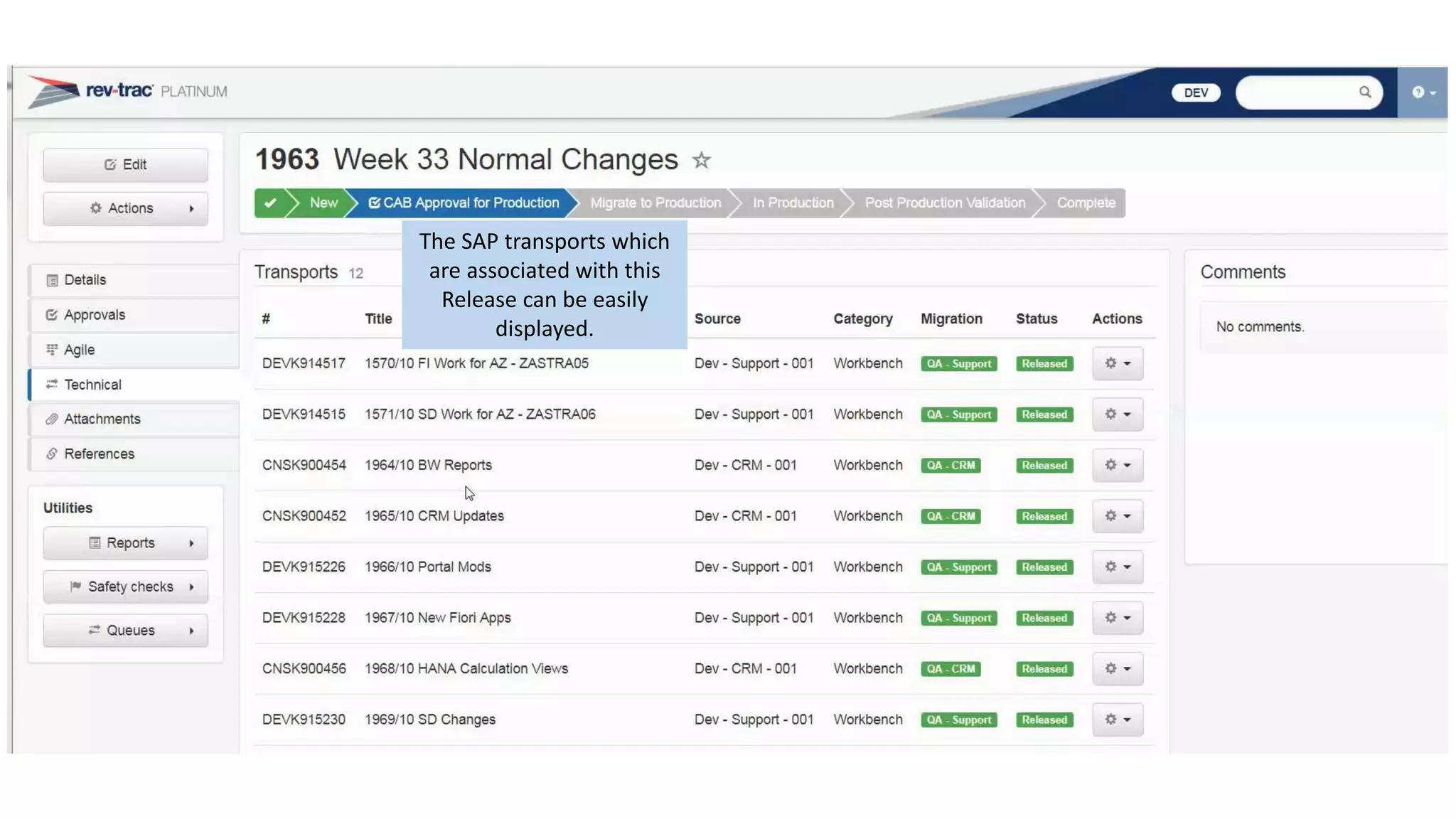 SAP Release Management Auotmation | PPTX