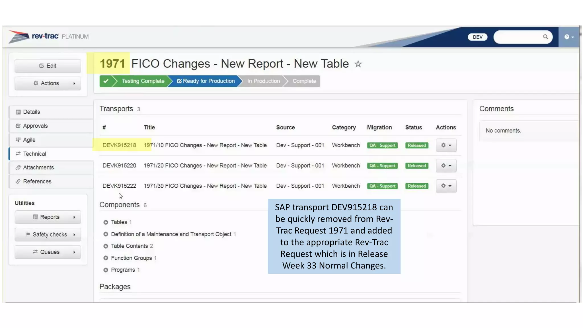 SAP Release Management Auotmation | PPT