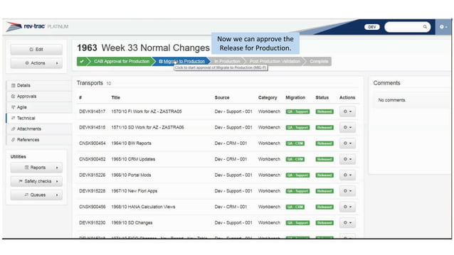 SAP Release Management Auotmation | PPT