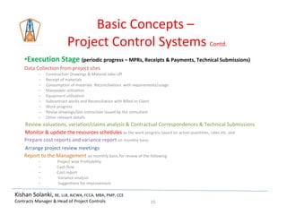 Project Control- Overview Presentation Tafseer | PPT
