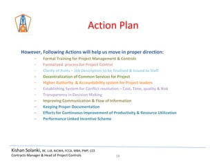Project Control- Overview Presentation Tafseer | PPT