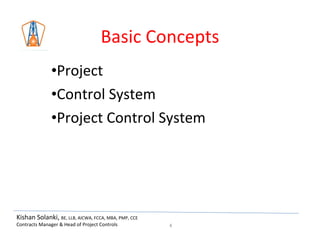 Project Control- Overview Presentation Tafseer | PPT