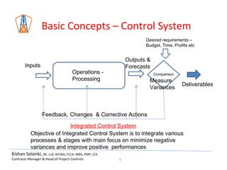 Project Control- Overview Presentation Tafseer | PPT