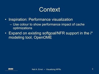 Visualizing non-functional requirements | PPT