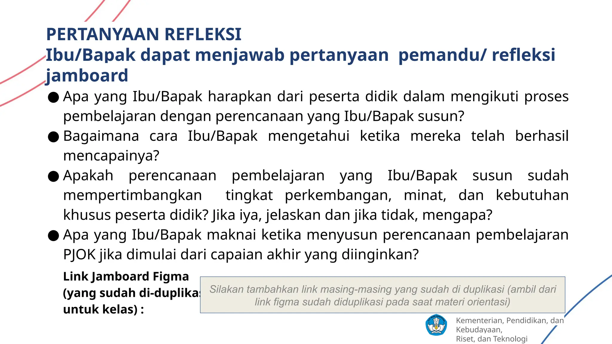 MODUL 1.6 - [Tatap Maya] Pengembangan Perencanaan Pembelajaran PJOK (1 ...