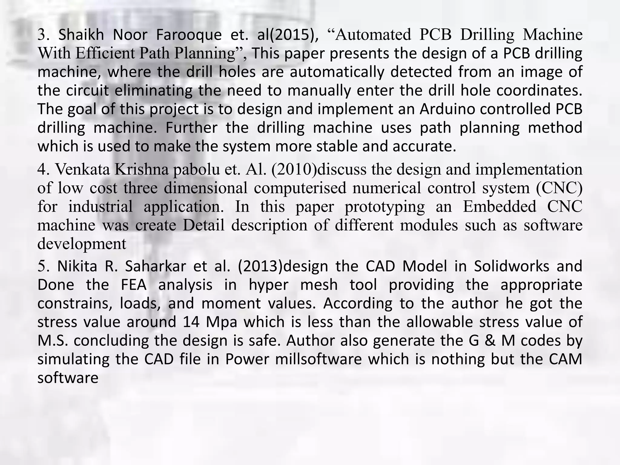 Design And Implementation Of Pcb Laying Using Cnc Machine Controlling