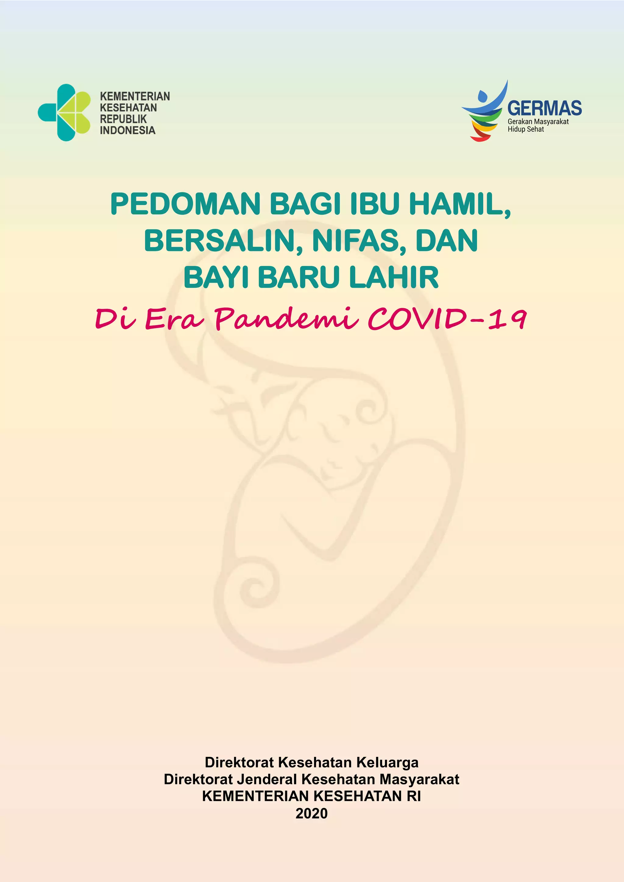 PEDOMAN BAGI IBU HAMIL, BERSALIN, NIFAS, DAN BAYI BARU LAHIR Di Era ...