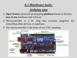 CNC machine using PCB layout with wireless communication | PPTX