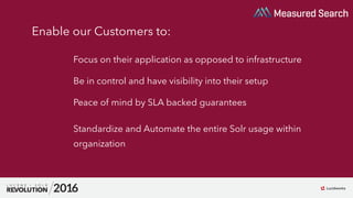 Behind the Scenes of Multi-Cloud Solr-as-a-Service | PDF | Cloud ...