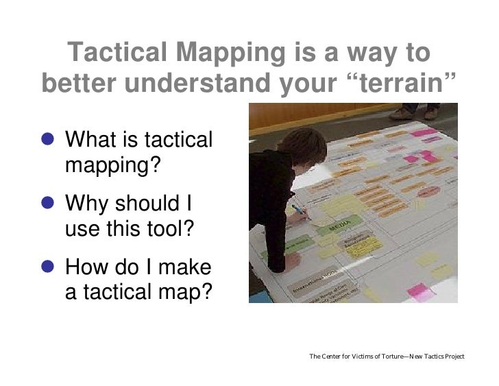Tactical Mapping