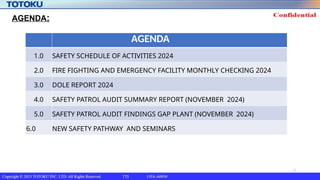 Rev 2 TOTOKU SAFETY REPORT NOV. 27,2024 [Autosaved] (1).pptx