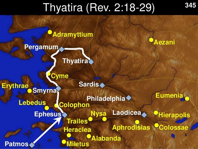 Revelation 2:18-29 Thyatira—Involved Yet Immoral