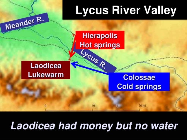 Revelation 3:14-22 Laodicea Lukewarm