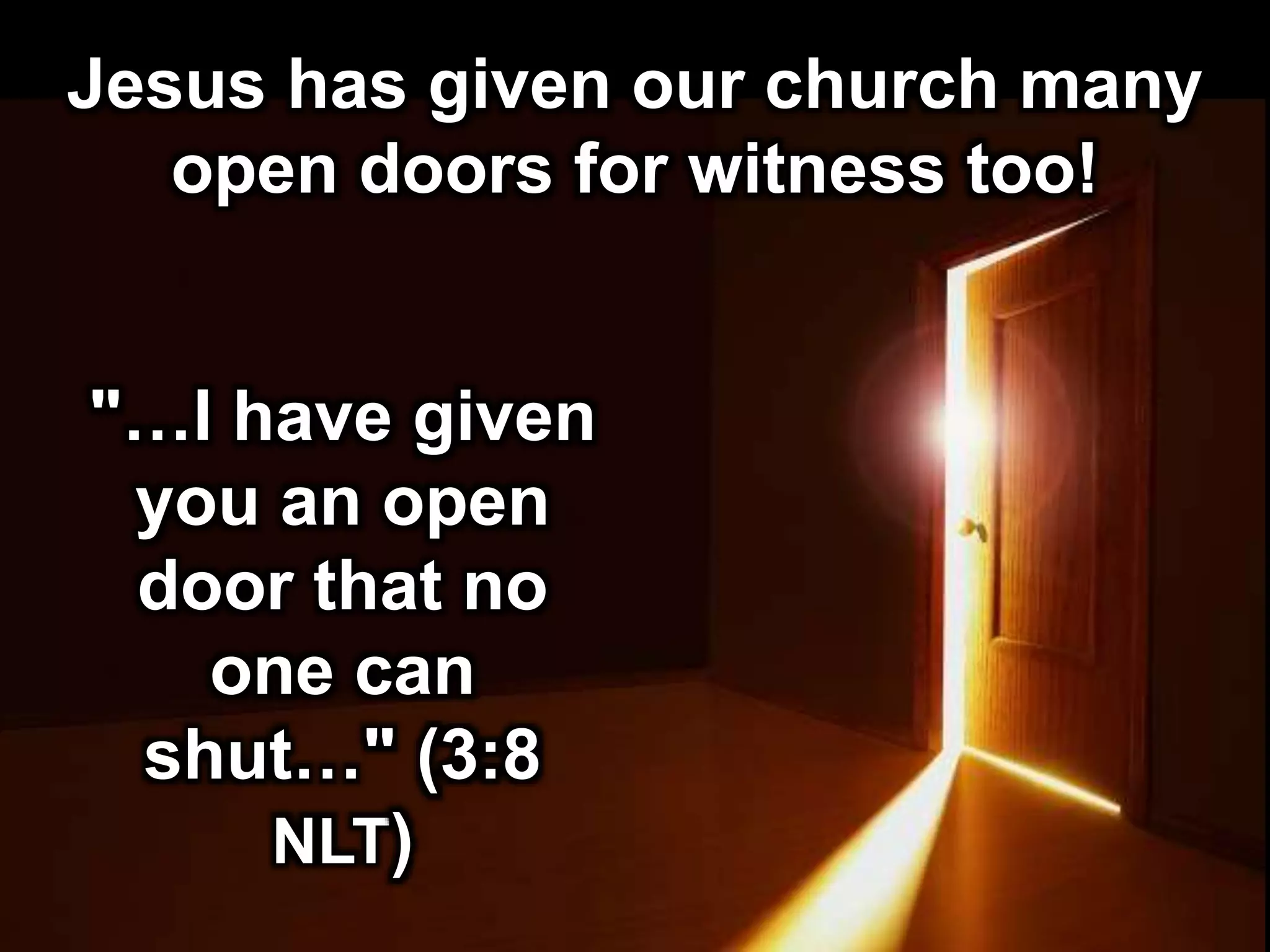 Revelation 3:7-13 Philadelphia Missions | PPTX