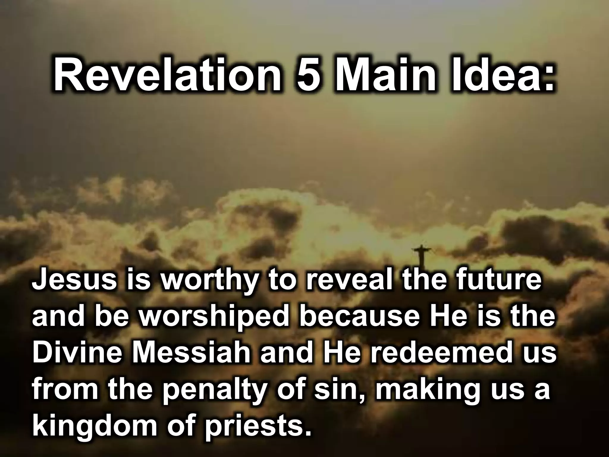 Revelation 6:1-8:5 The Christ of Balance | PPTX