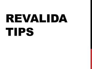 Revalida | PPTX