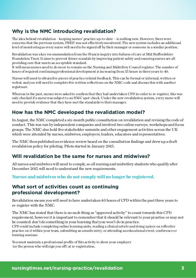 Revalidation Guide