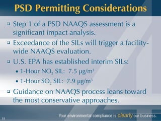 The New Era of NO2 and SO2 National Ambient Air Quality Standards | PPT