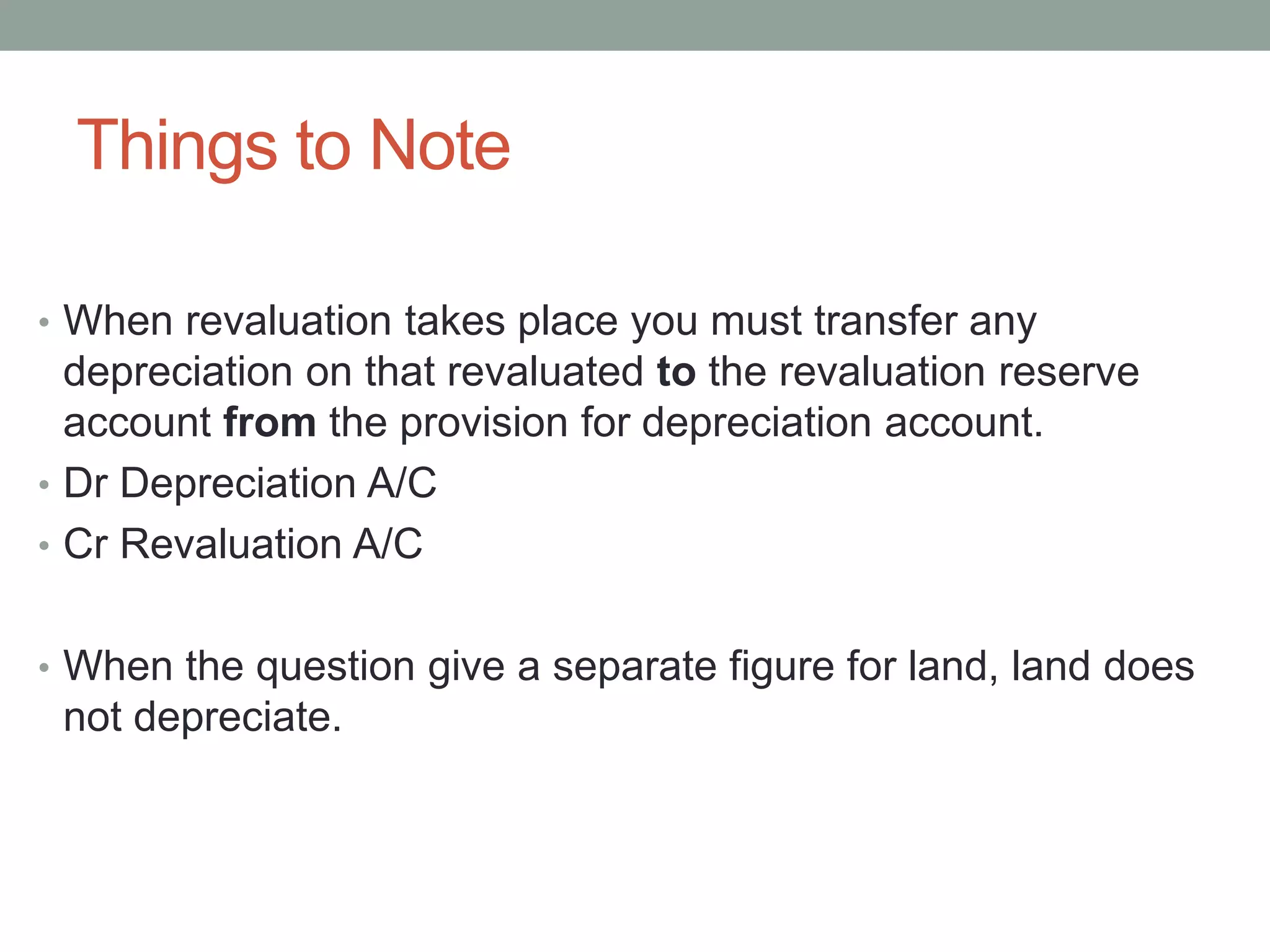 Revaluation | PPTX