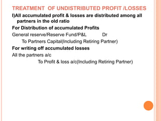 Retirement of a partner | PPT