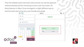 Revamped POS User Interface in Odoo 18 - Odoo Slides | PPTX