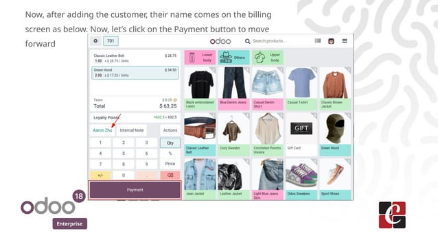 Revamped POS User Interface in Odoo 18 - Odoo Slides | PPT