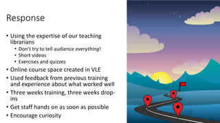 Revamping in-house cataloguing training / Victoria Parkinson (King's ...