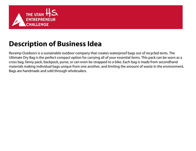 Revamp Outdoors | PPT