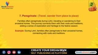 Revamp Your Language Skills Lohri 15 Fresh Vocabulary Words | PPTX