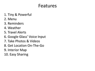 GOOGLE GLASS | PPT