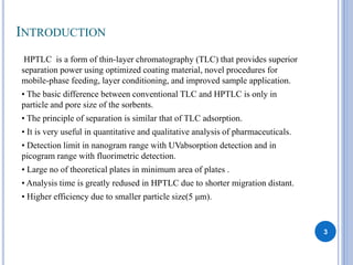 High performance thin layer chromatography | PPTX | Skin Care | Beauty