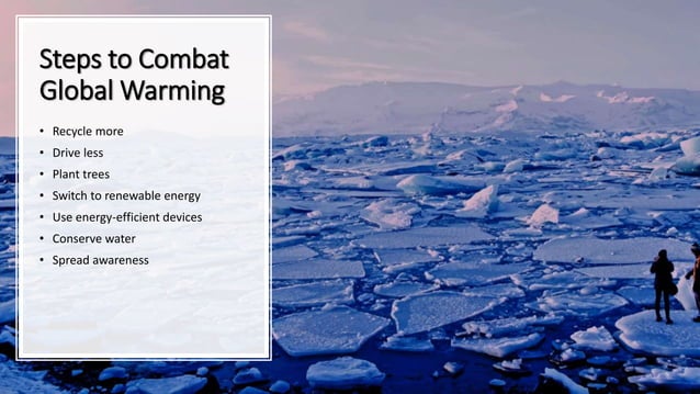 How Can We Stop Global Warming? | PPTX | Environmental Services ...