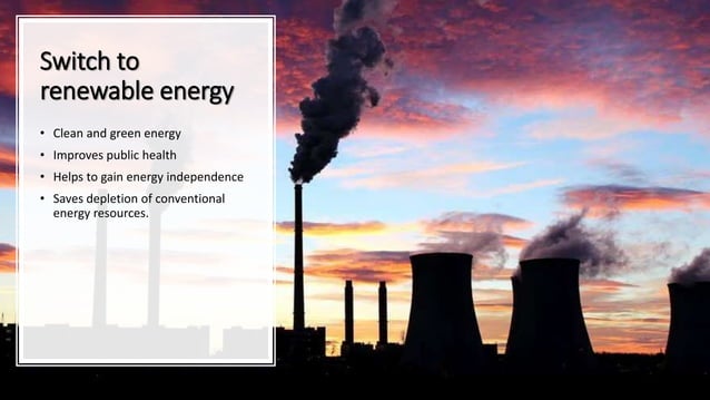 How Can We Stop Global Warming? | PPTX | Environmental Services ...
