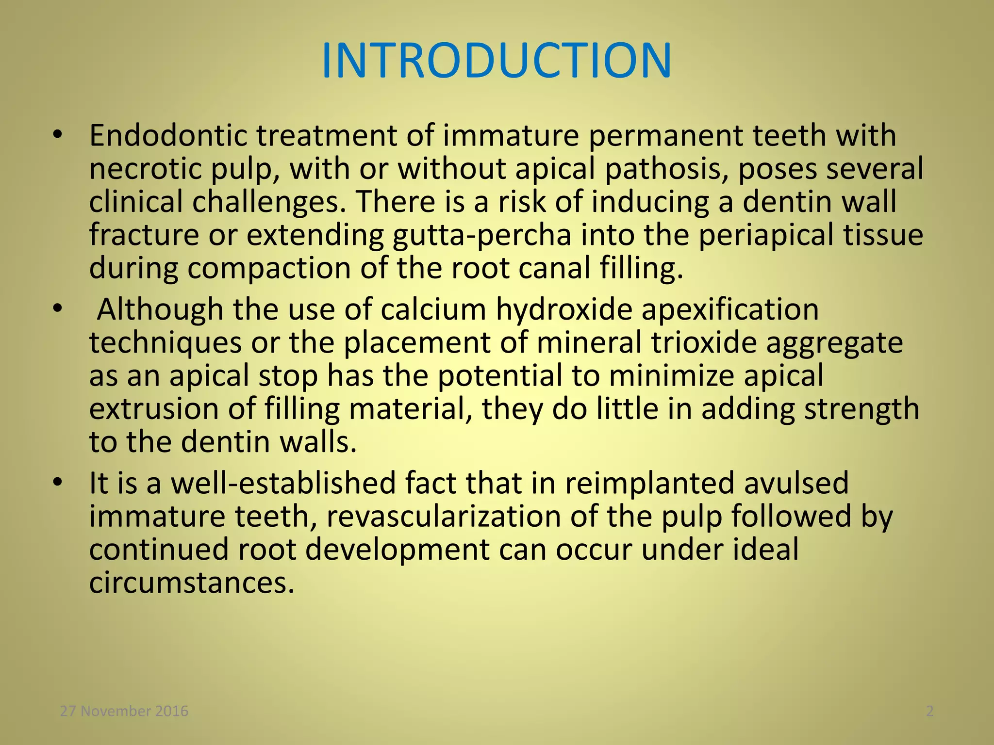 Revascularisation | PPTX