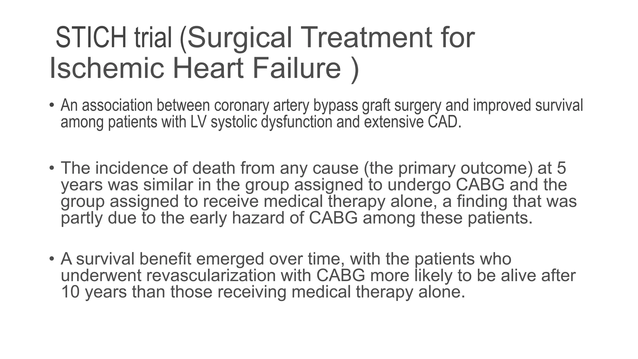 Revascularization for Ischemic Ventricular Dysfunction - REVIVED-BCIS2.pptx