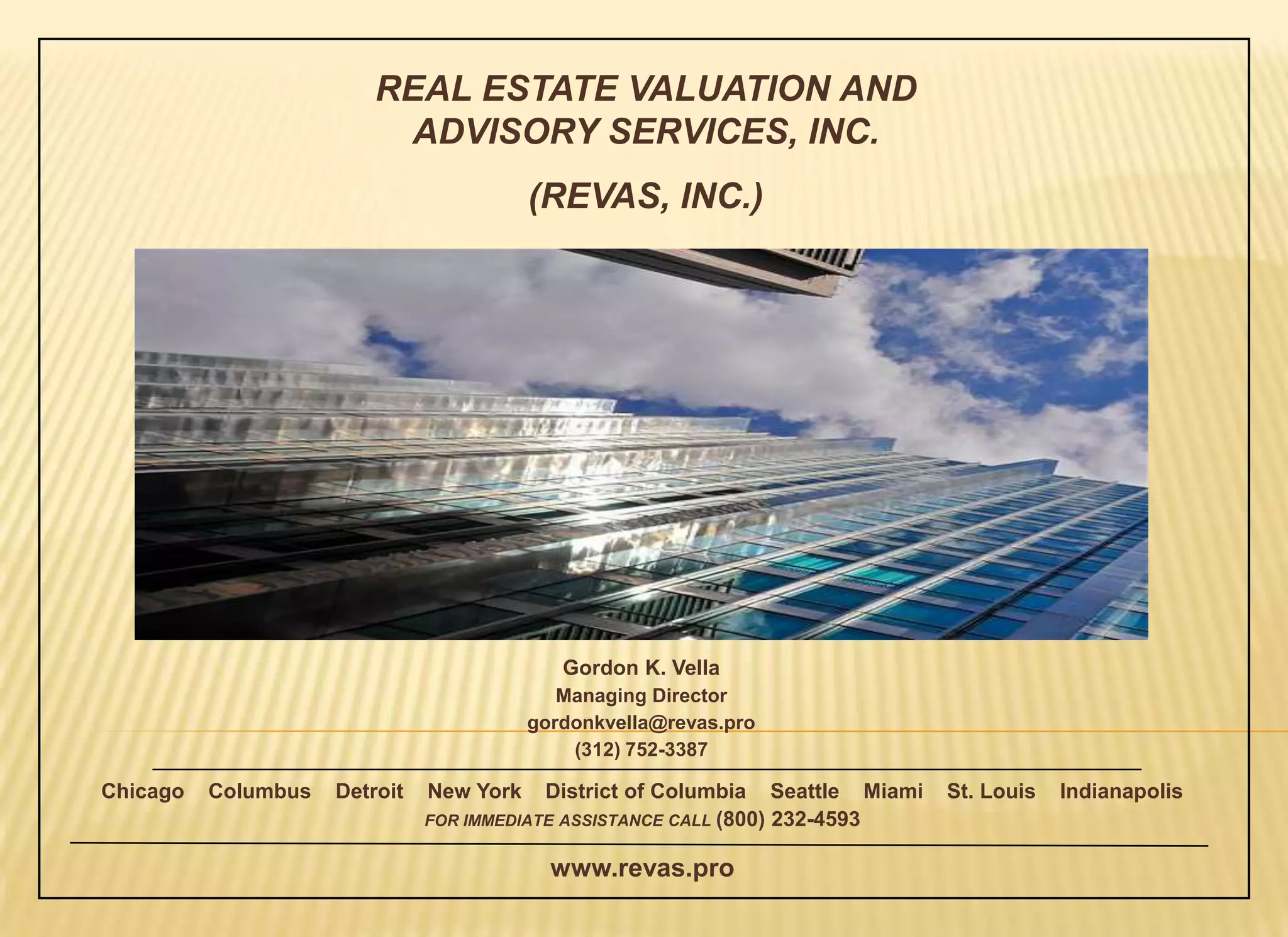 Revas Inc Brochure | PPT